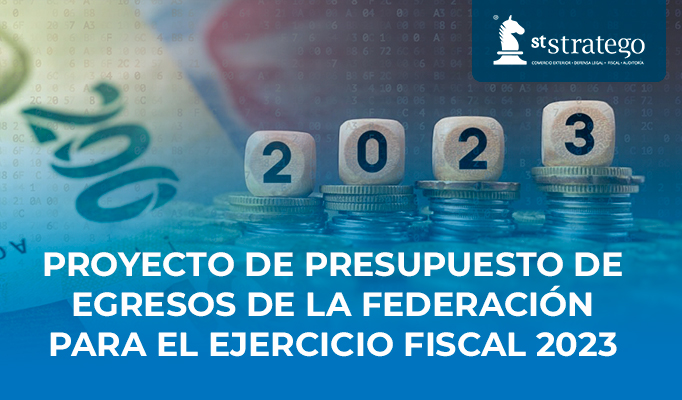 Proyecto De Presupuesto De Egresos De La FederaciÓn Para El Ejercicio